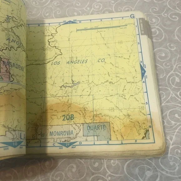 Other | 1985 Thomas Guide Los Angeles Ventura Counties Ca Street Atlas ...